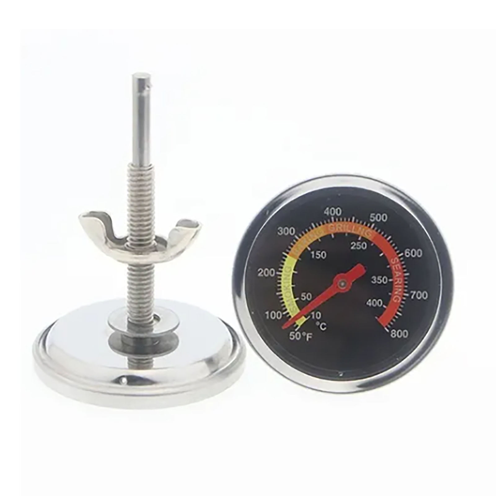 Bimetal Oven Thermometer with Bracket Base Dial Display Temperature ...
