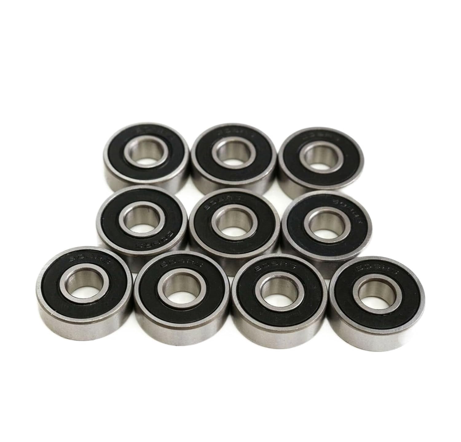 Bimetal Seal Shield Micro deep Groove Bearing 10pcs 608-2RS 8x22x7mm ...