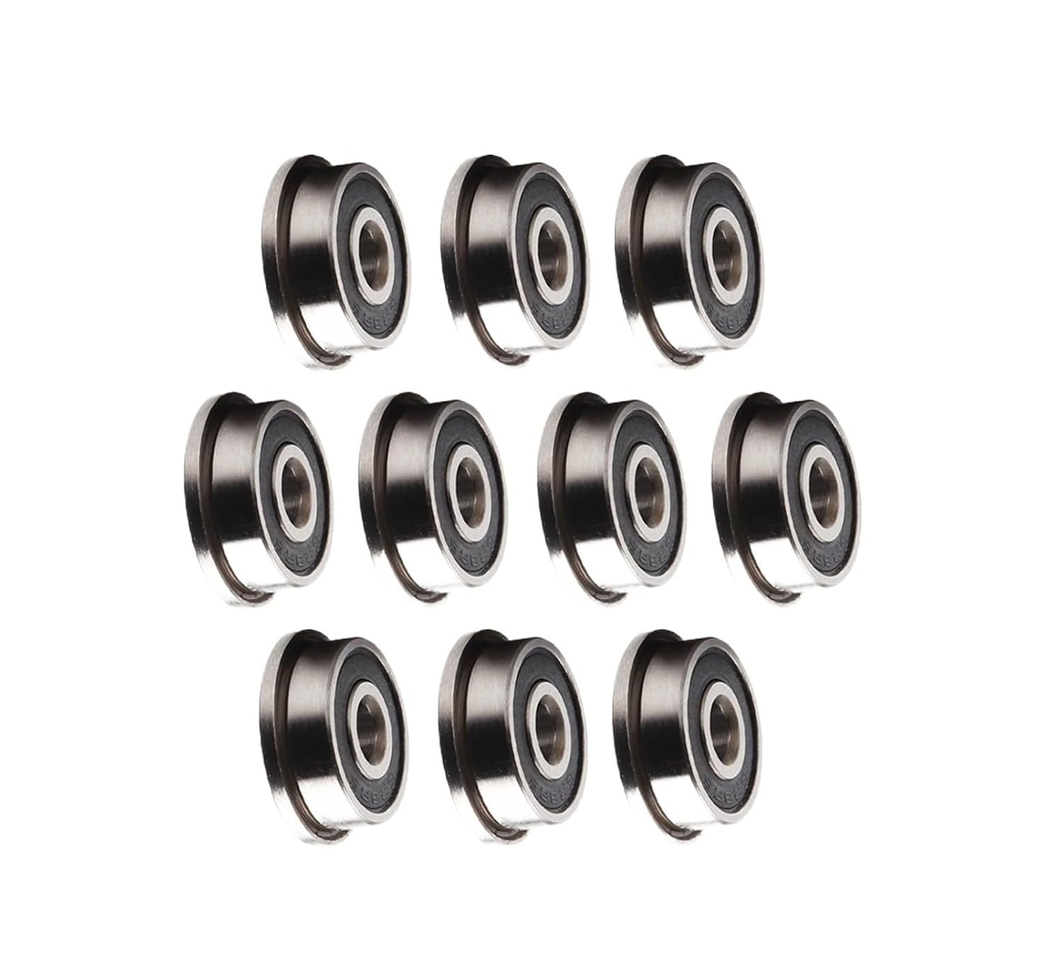 Bimetal Seal Shield Micro deep Groove Bearing 10pcs F623-RS 3 * 10 ...