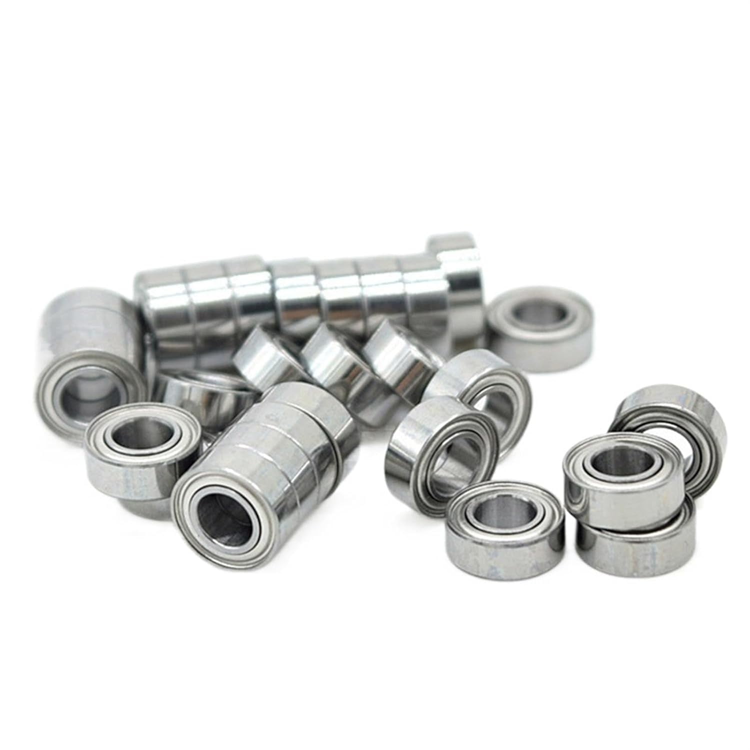 Bimetal Seal Shield Micro deep Groove Bearing 10pcs MR84ZZ 4 * 8 * 3mm ...