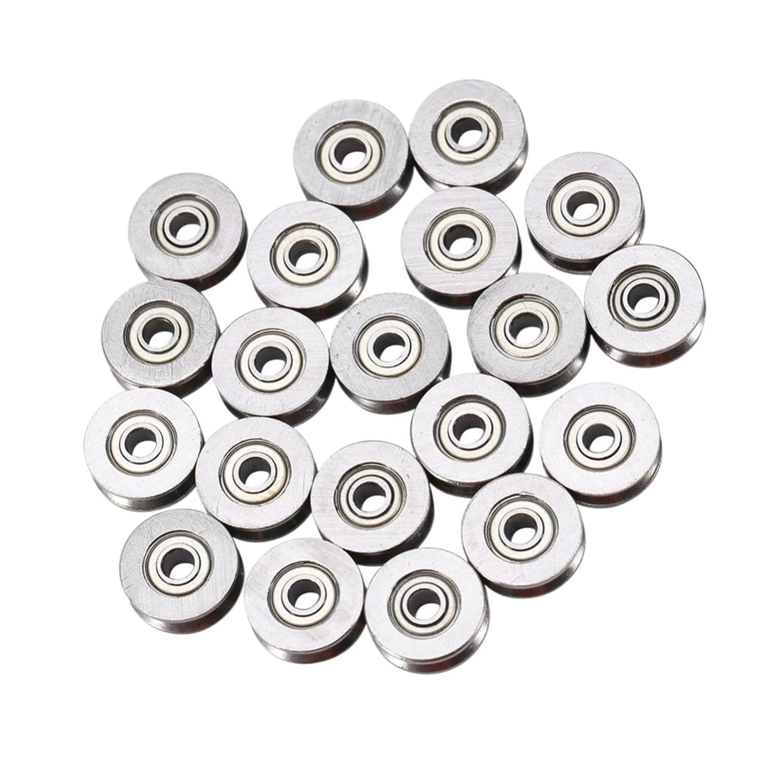 Bimetal Seal Shield Micro deep Groove Bearing 20pcs V623ZZ 3x12x4mm ...