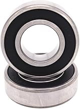 Bimetal Seal Shield Micro deep Groove Bearing 2pcs 6205-2RS 25x52x15mm ...