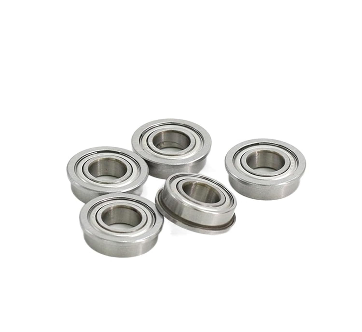 Bimetal Seal Shield Micro deep Groove Bearing 6pcs MF63ZZ MF74ZZ MF83ZZ MF84ZZ MF85ZZ Flange ...