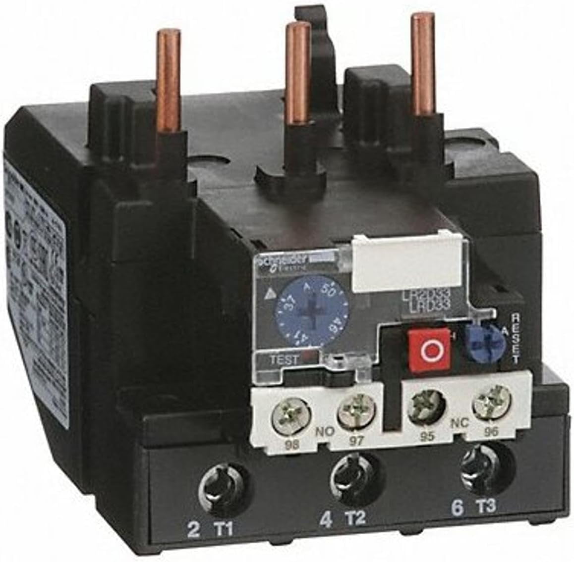Bimetallic Overload Relay 600-Volt 50-Amp Iec LRD3357 1Ph 200A 120Cct ...