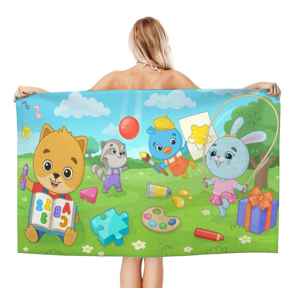 Bimi Boo and Friends Gifts Beach Towel for Women Girl Birthday Inspired ...