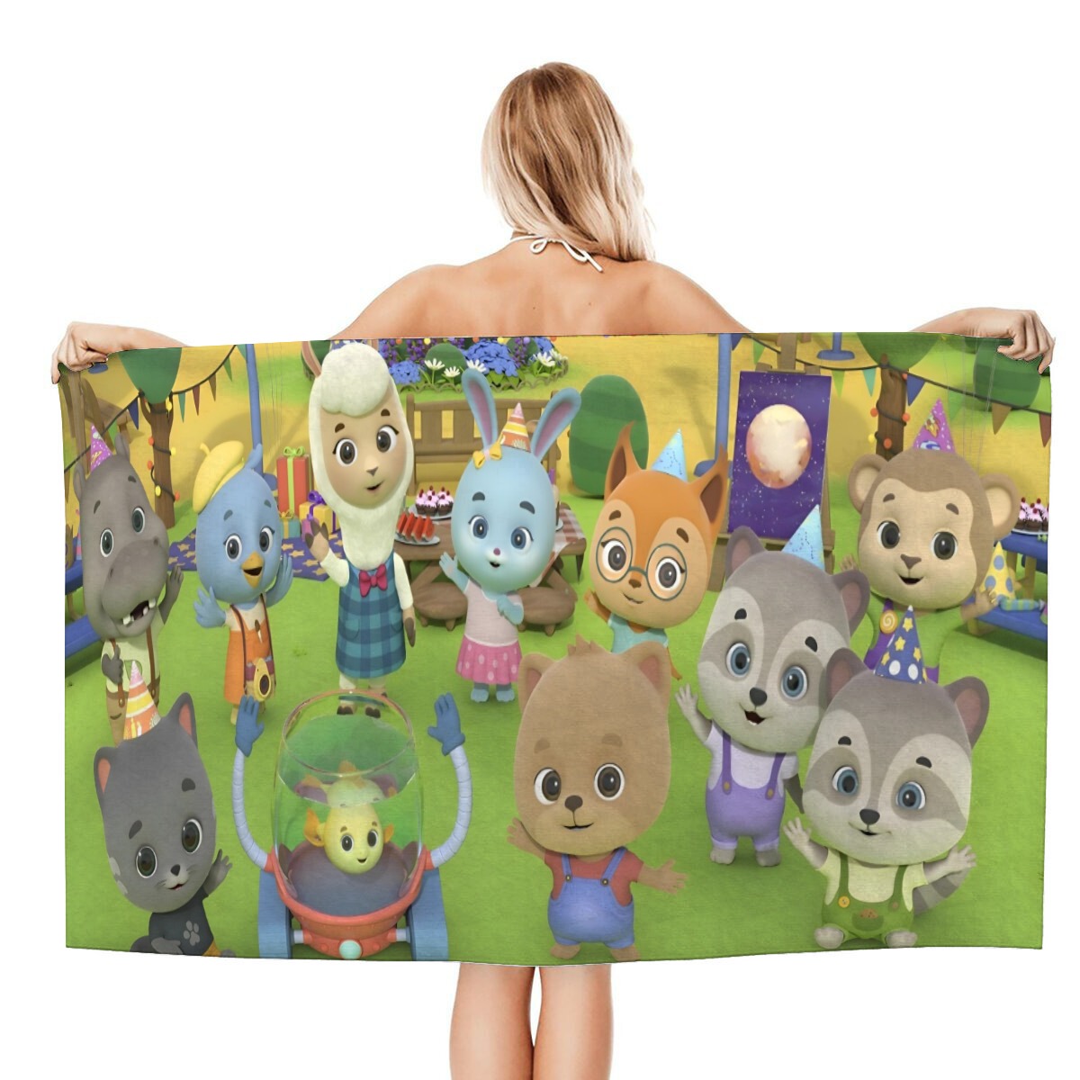 Bimi Boo and Friends-theme Gifts Quick-dry Beach Towel for Women Girl ...