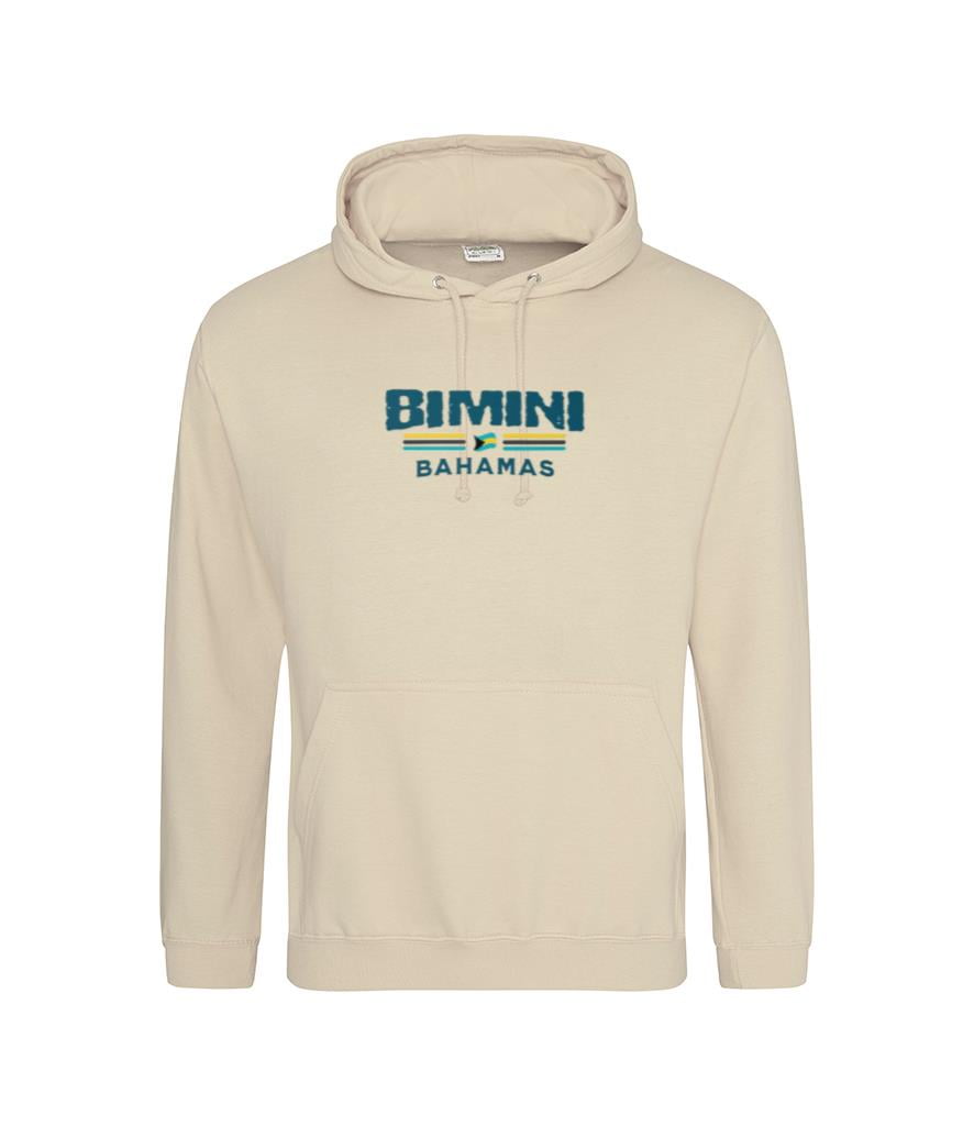 Bimini Bahamas Independence Pride Bahamian Flag Art Hoodie, for men ...
