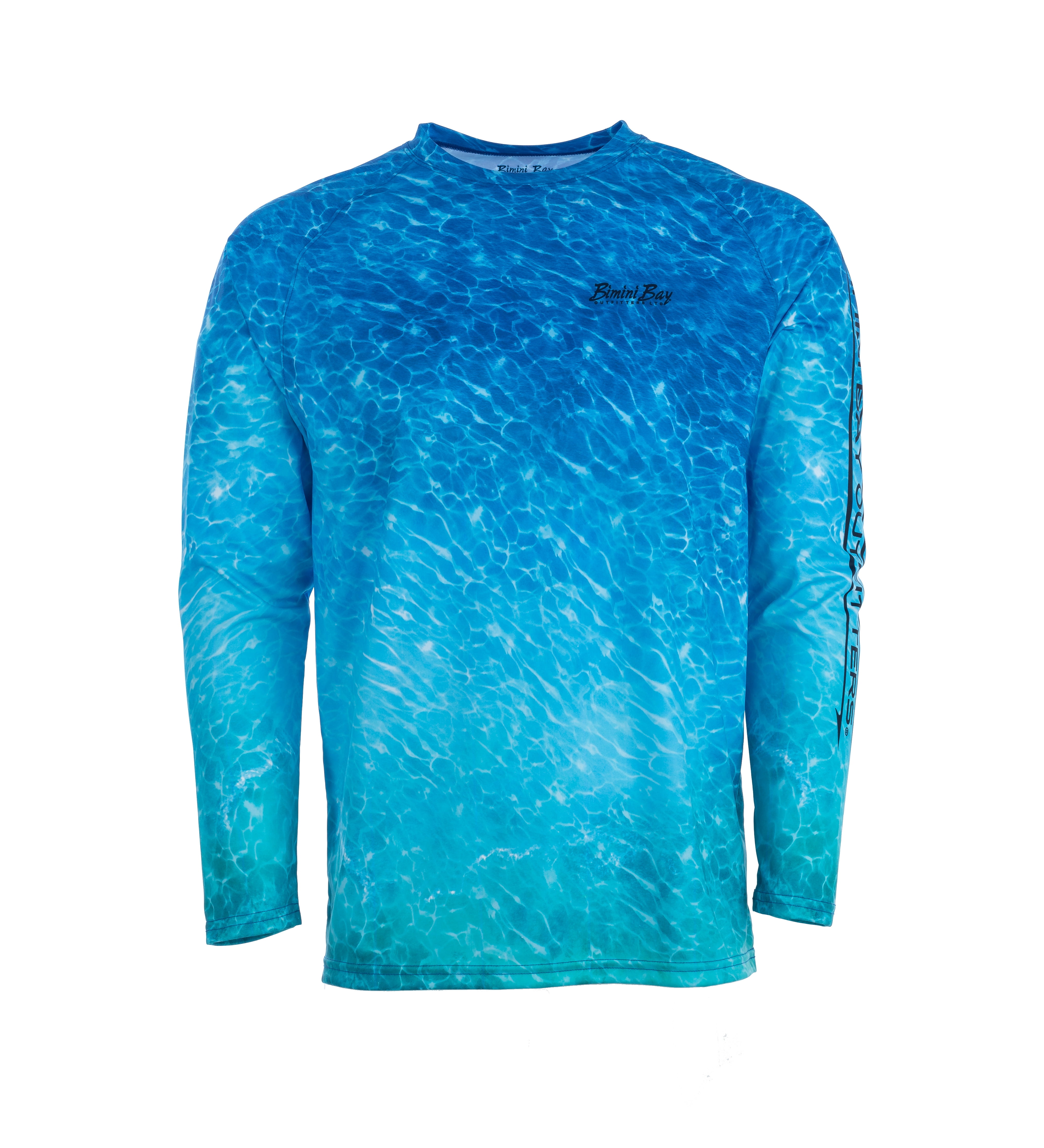 Bimini Bay Outfitters Deep Sea Camo Men's Long Sleeve Shirt - Walmart.com