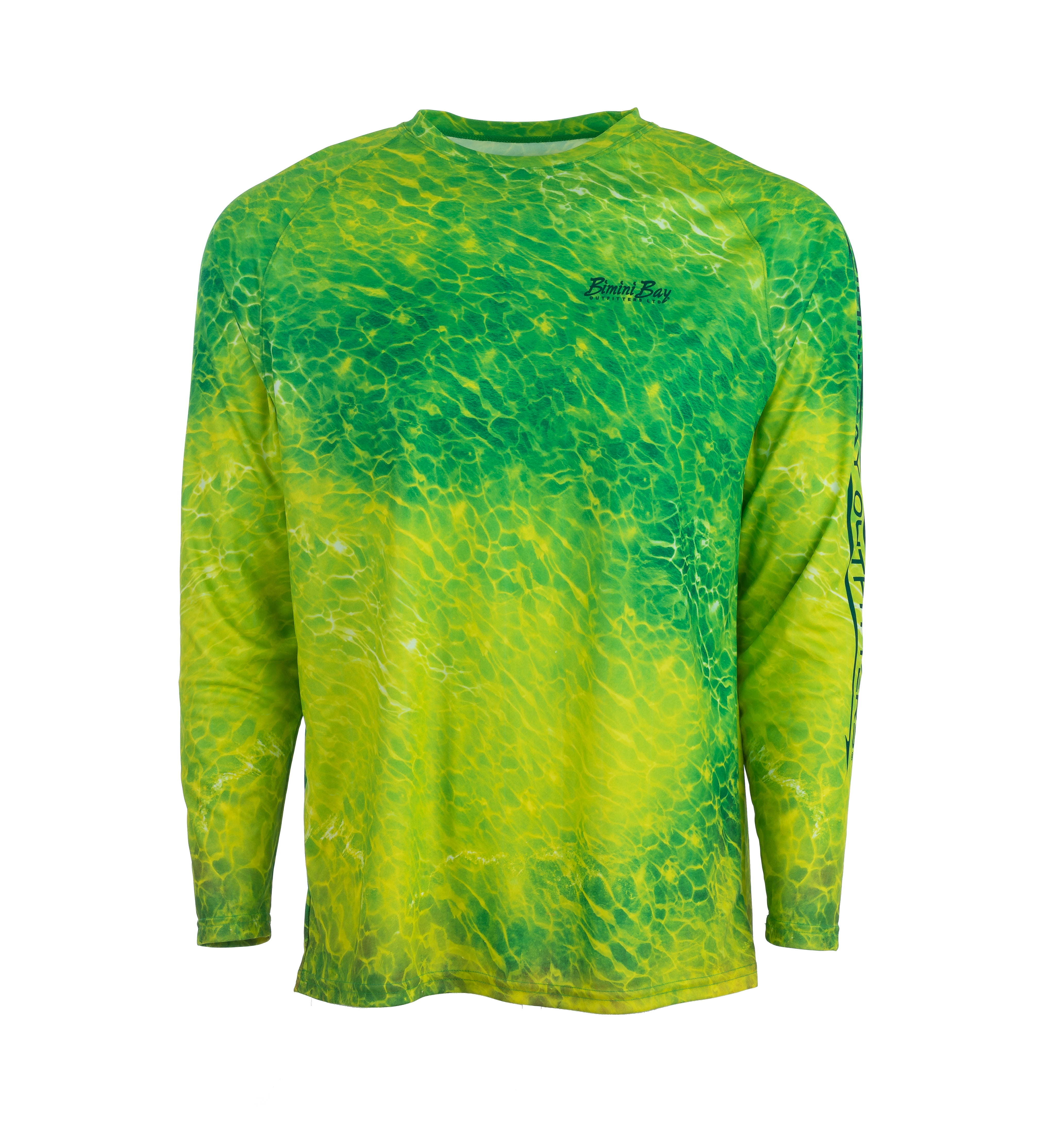 Bimini Bay Outfitters Men's Deep Sea Camo Long Sleeve Fishing Shirt ...