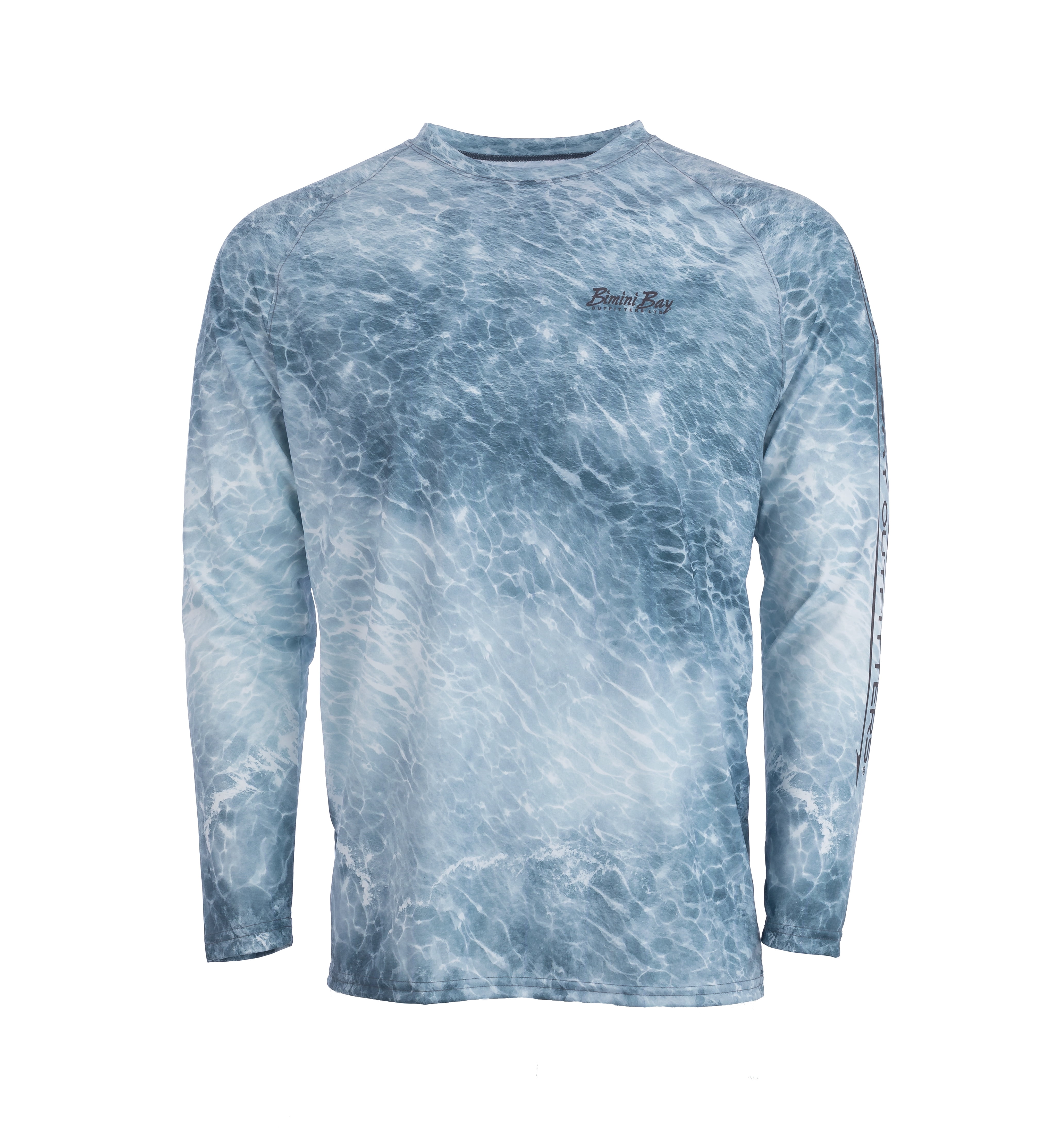 Bimini Bay Outfitters Deep Sea Camo Men's Long Sleeve Shirt - Walmart.com