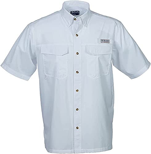 Bimini Bay Outfitters Men's Fishing Button Apparel, Flats V Short ...