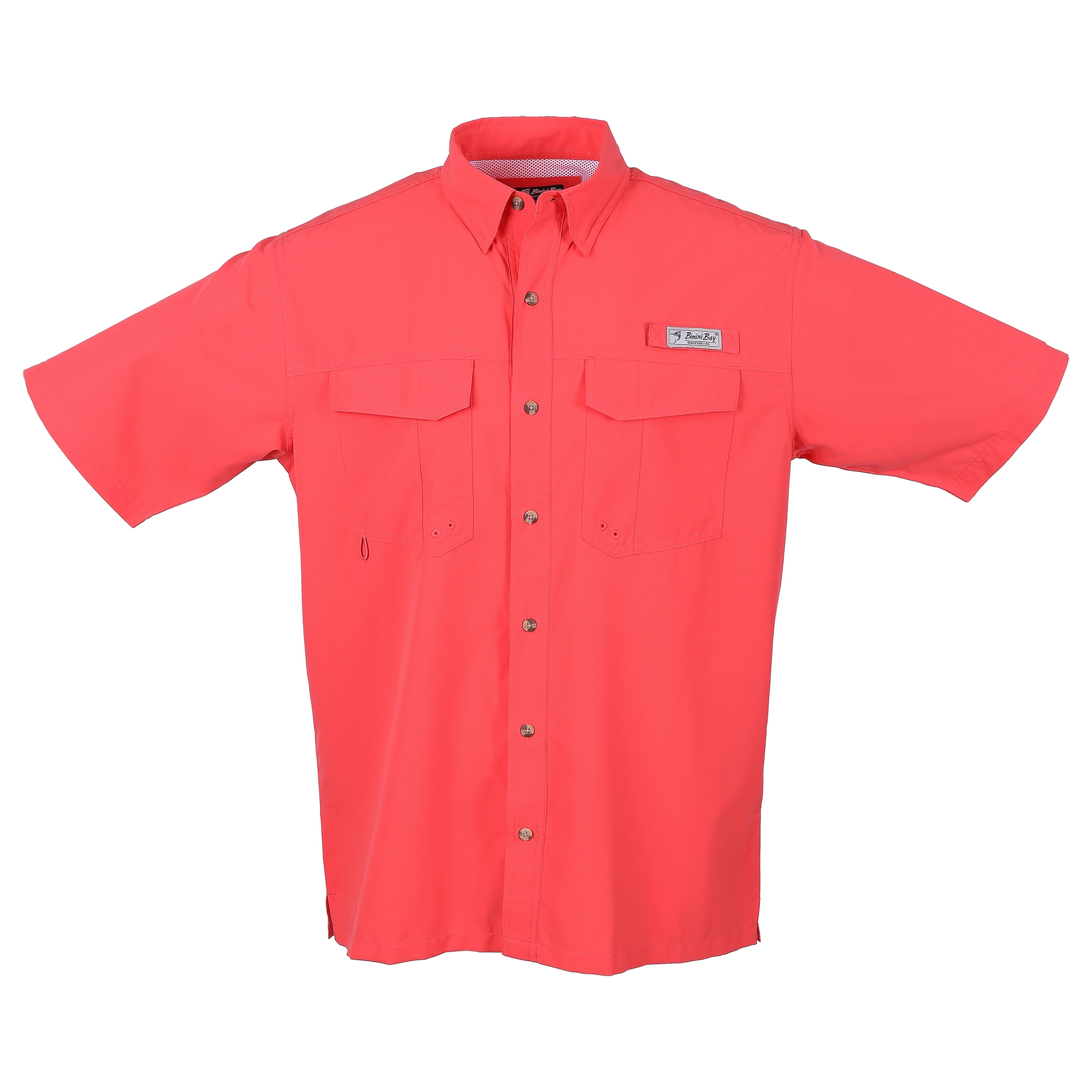 Bimini Bay Outfitters Flats V Short Sleeve Shirt Featuring BloodGuard ...
