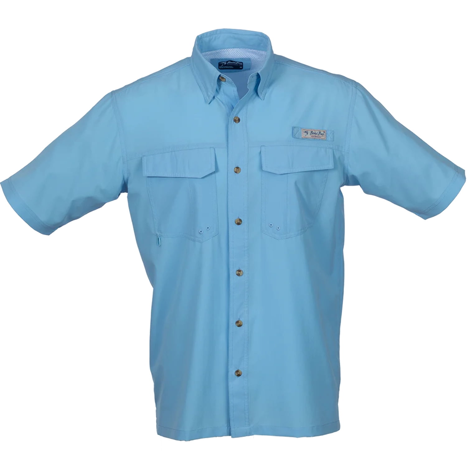 Bimini Bay Outfitters Flats V Short Sleeve Shirt Featuring BloodGuard ...