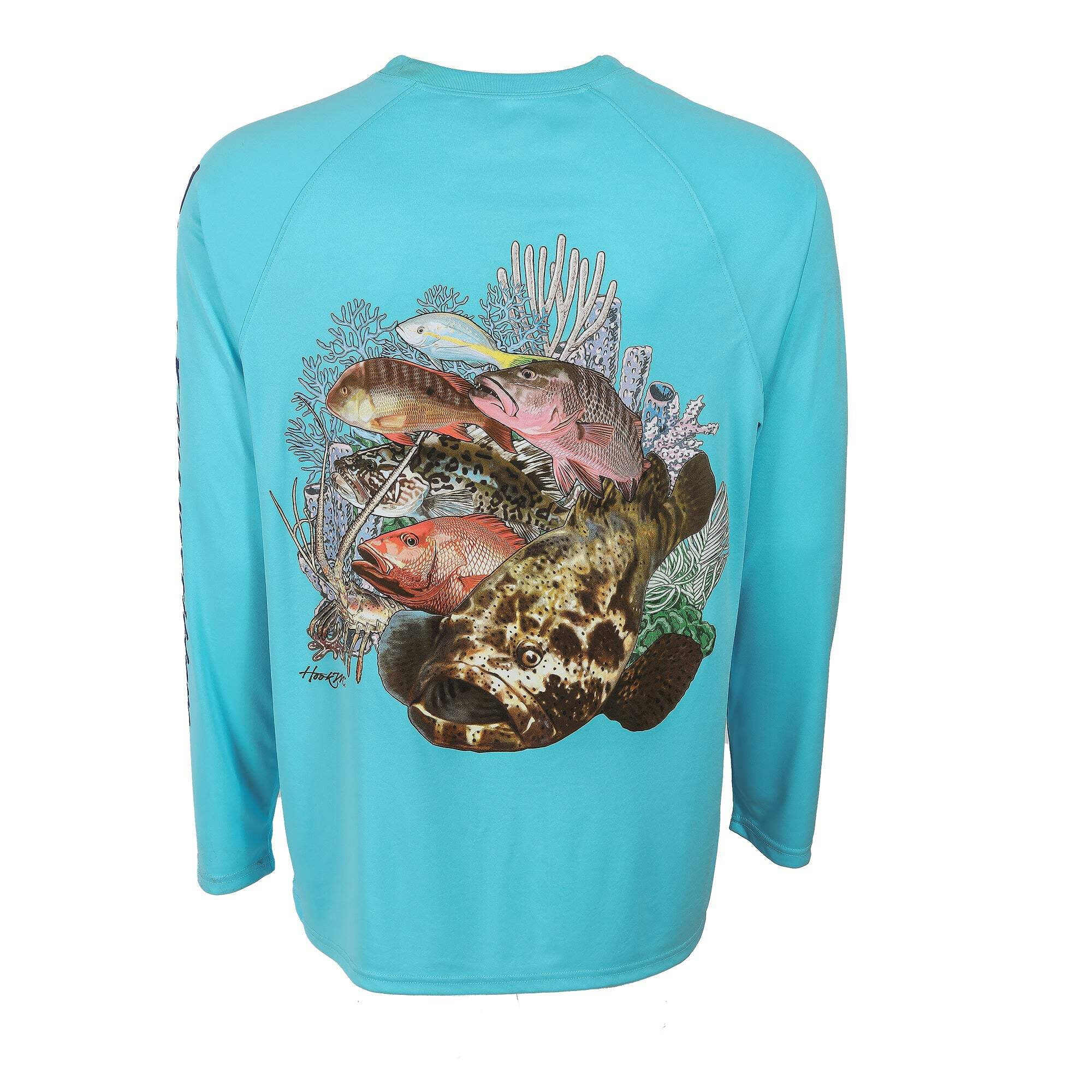 Bimini Bay Outfitters Men's Solarguard Long Sleeve Shirt - Tropical ...