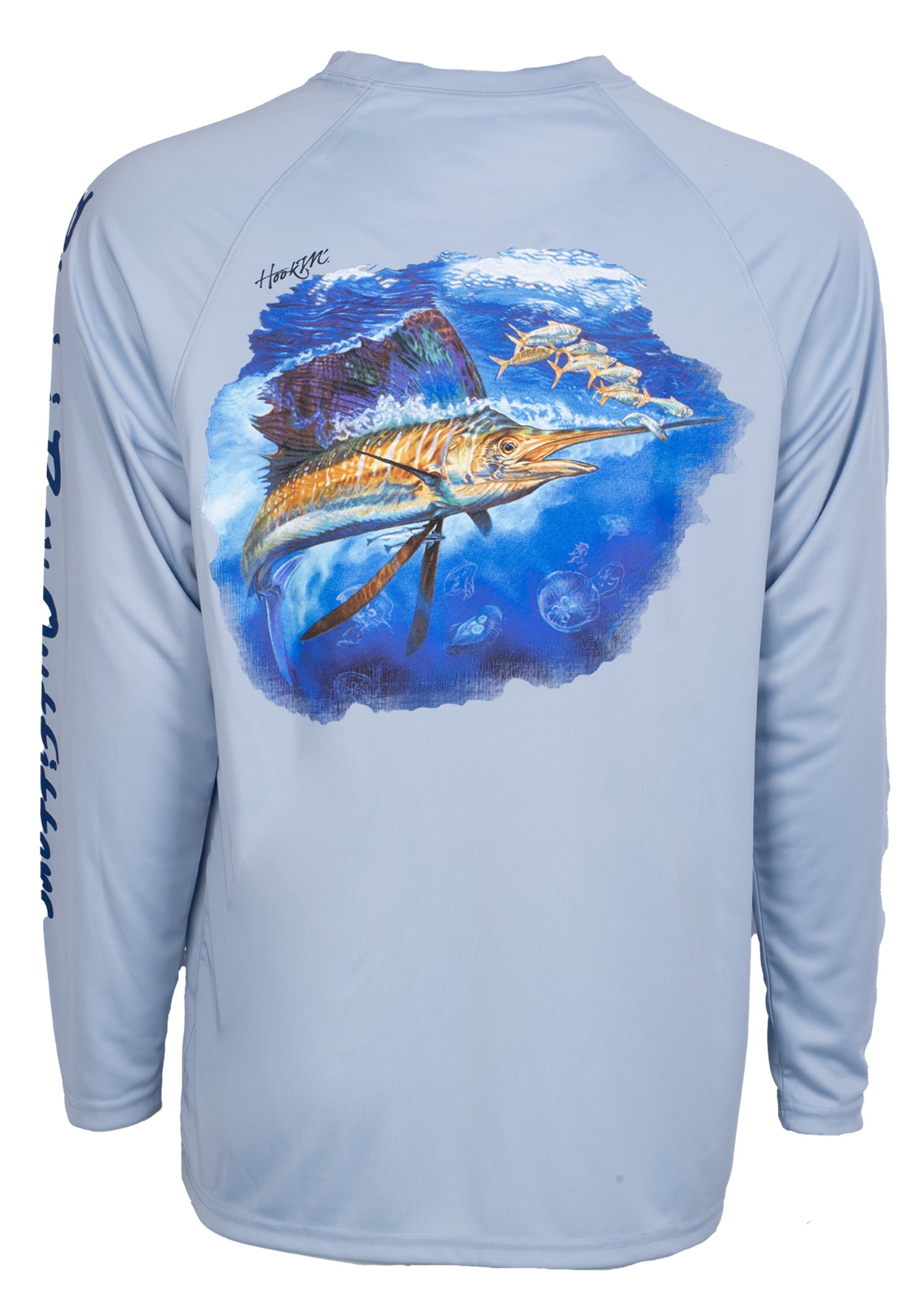 Bimini Bay Outfitters Hook M' Long Sleeve Performance Tee, Solarguard ...