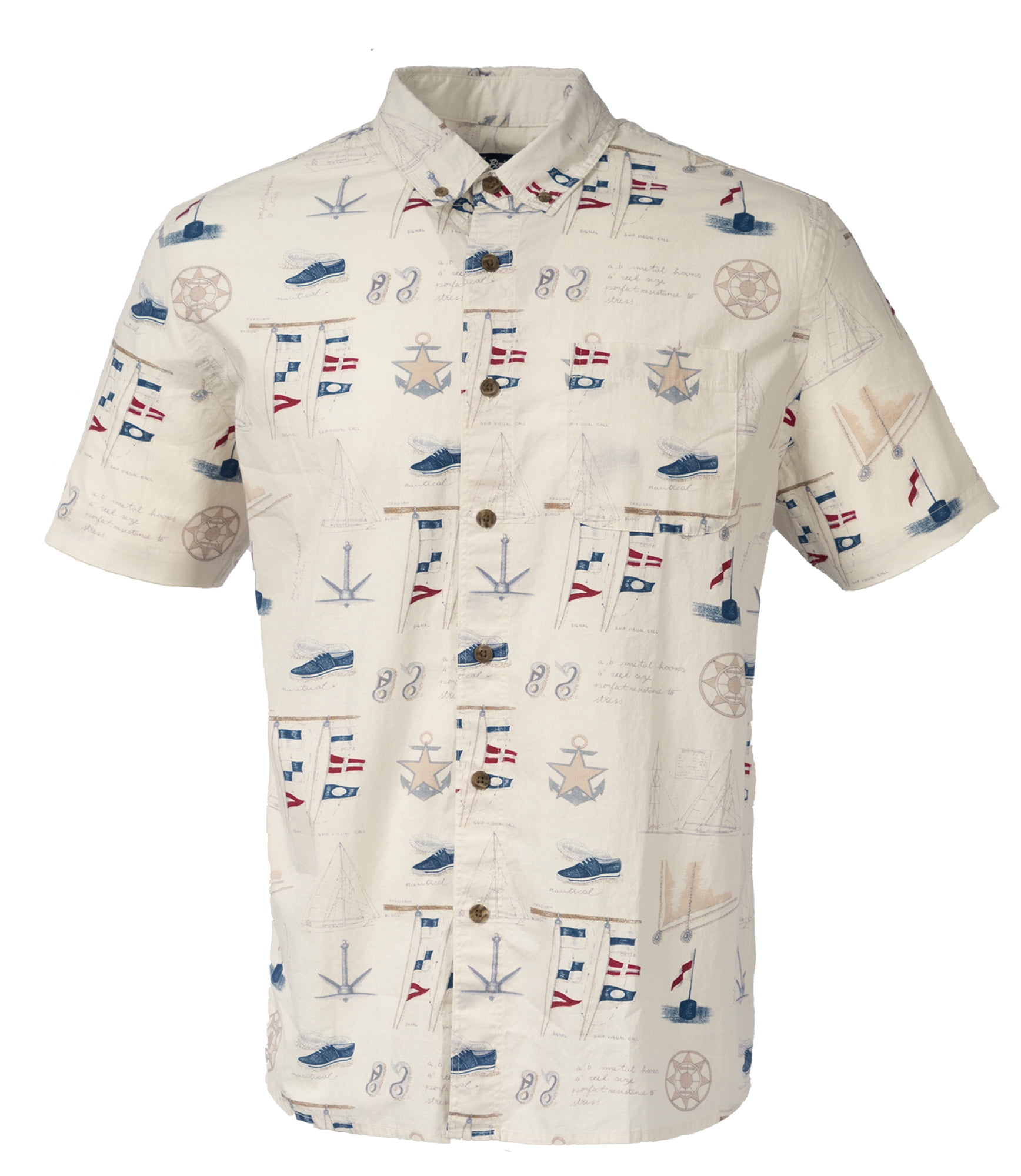 Bimini Bay Outfitters The Weekender Series Short Sleeve Button Up Shirt ...