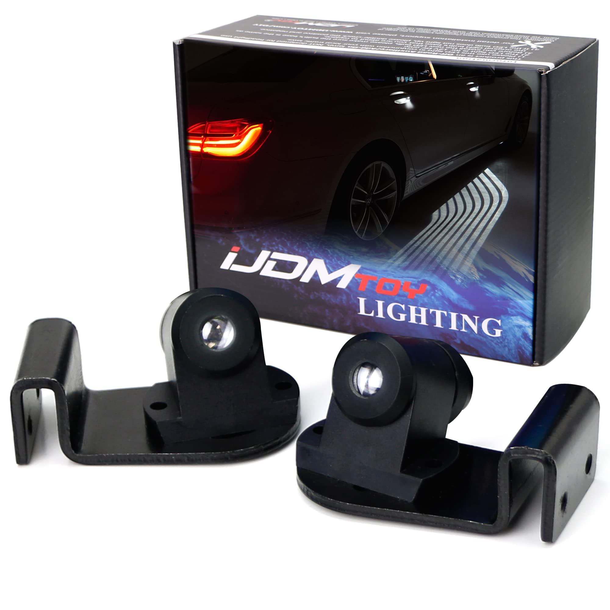 Bimmer Style Angel Wing Micro-Optic LED Welcome Light Carpet, Universal ...