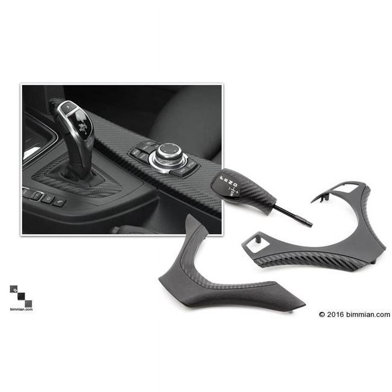 Bimmian CFFAAAM12 2 ft. 1080 Scotchprint Black Carbon Fiber Wrap ...