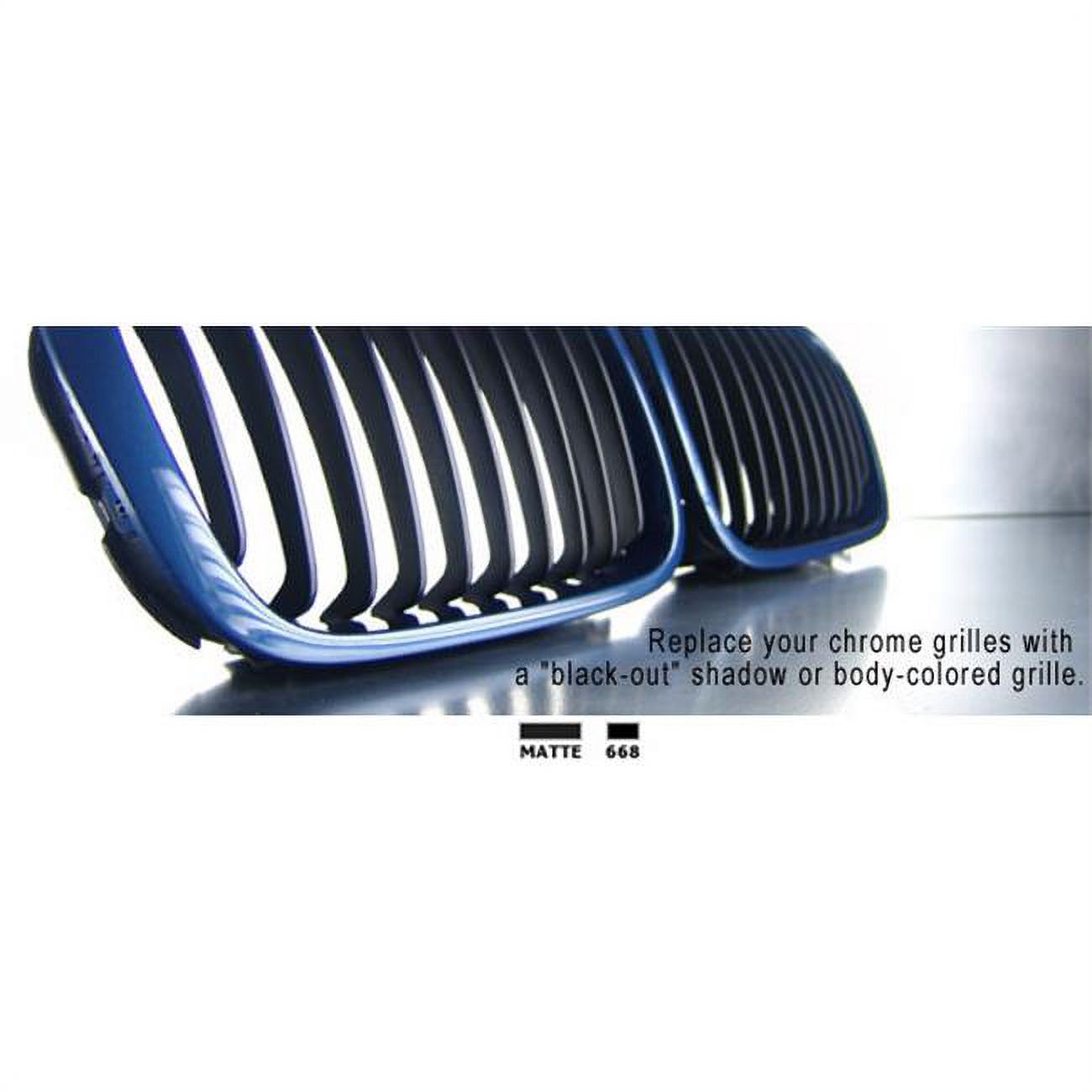 Bimmian GRL8XA000 Painted Shadow Grille- Front Grille Pair For E87-E81 ...