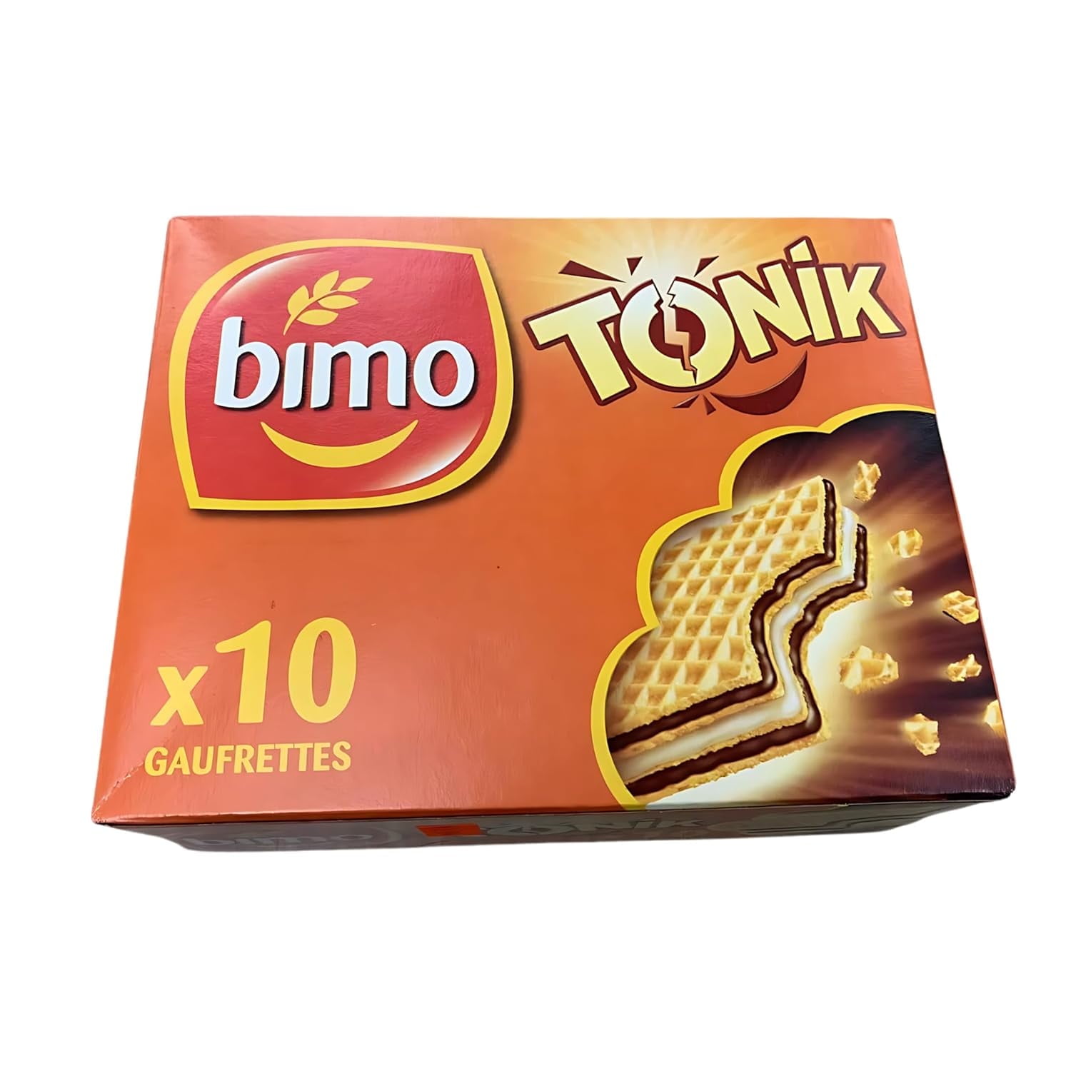 Bimo Tonik - Wafer with chocolate, Pack of 10, Brown - Walmart.com
