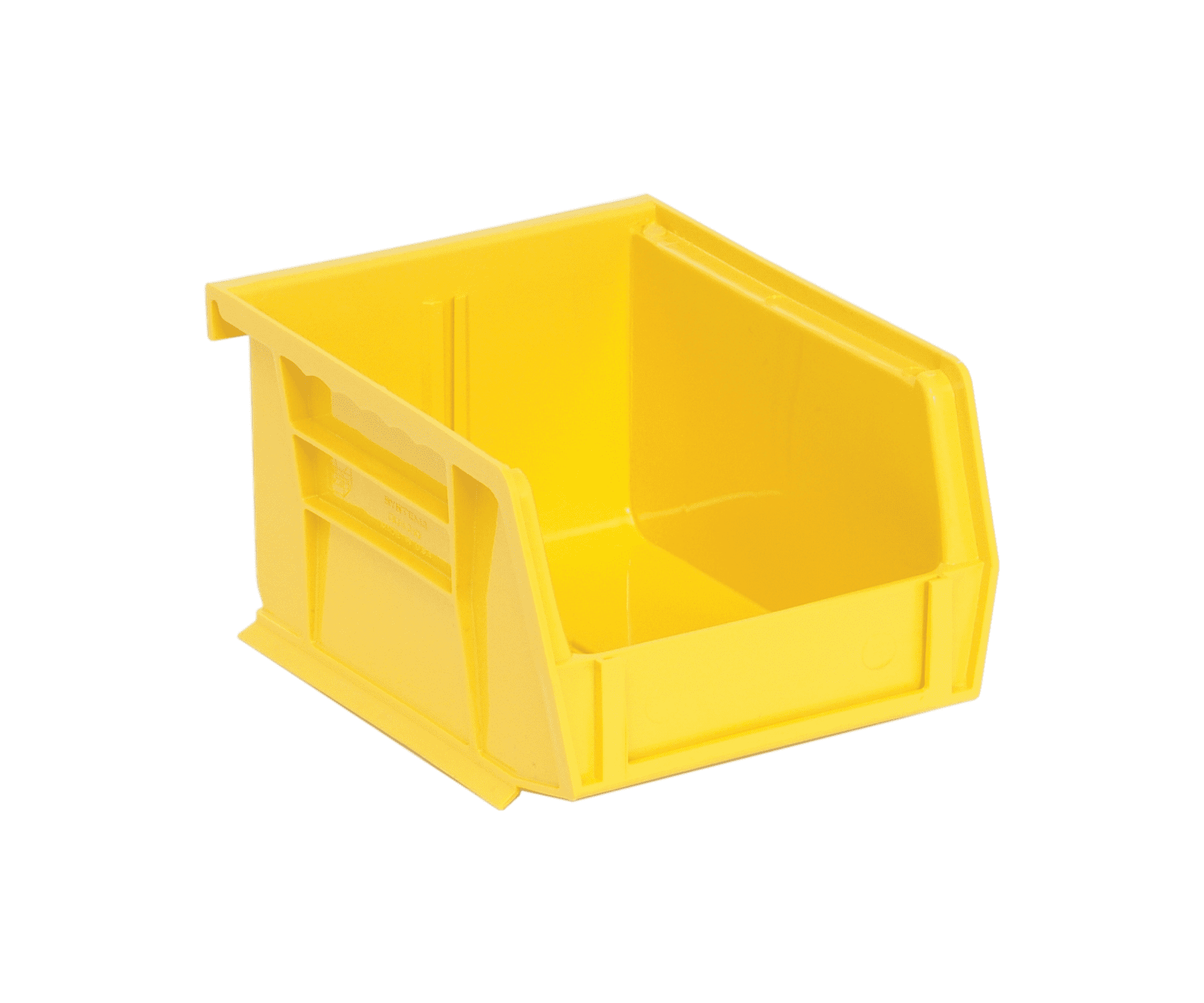 Bin, stacking or hanging, 4-1/8"W x 5-3/8"D x 3"H, front/back/side ...