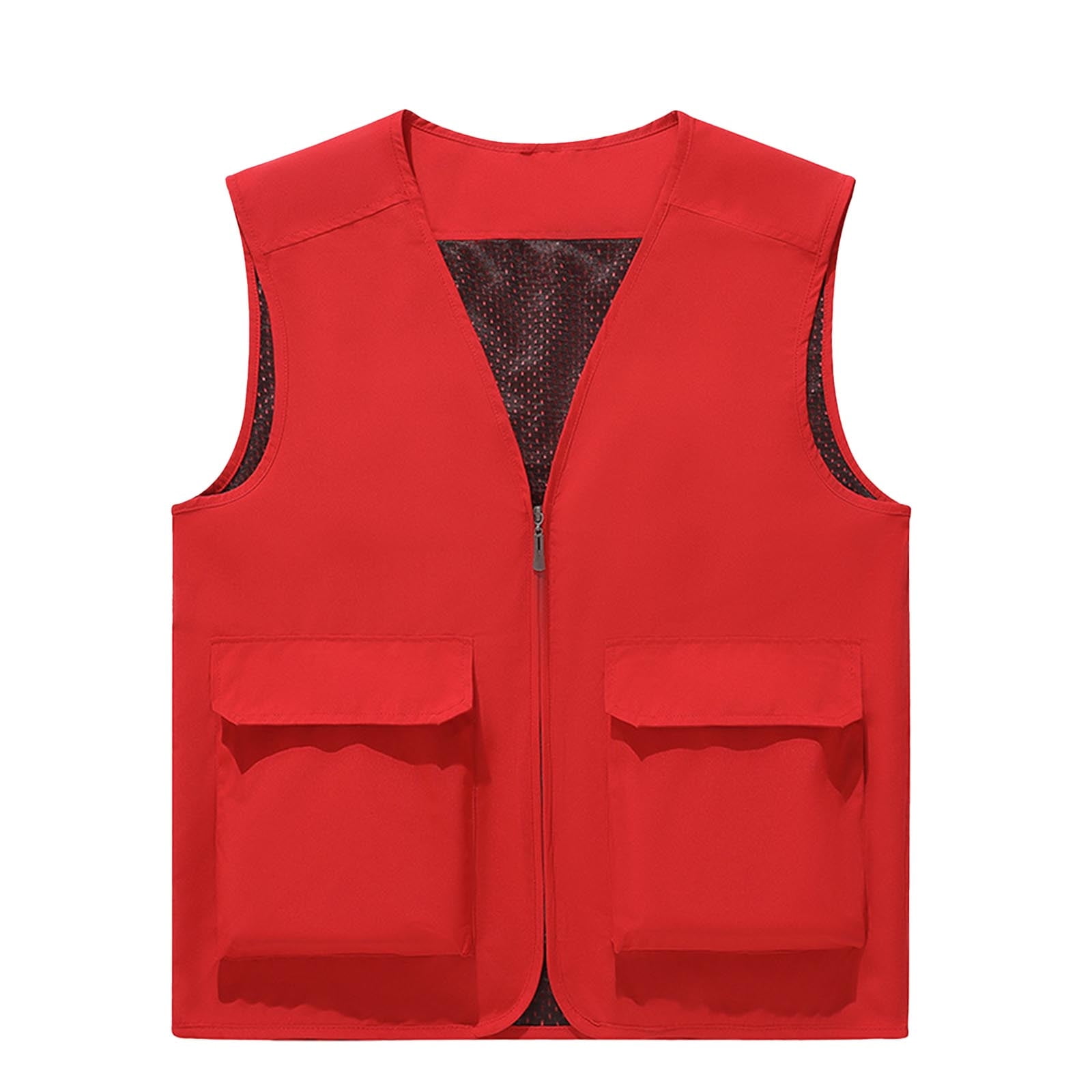 BinBiL Mens Casual Lightweight Outdoor Vest Fishing Work Safari Travel ...