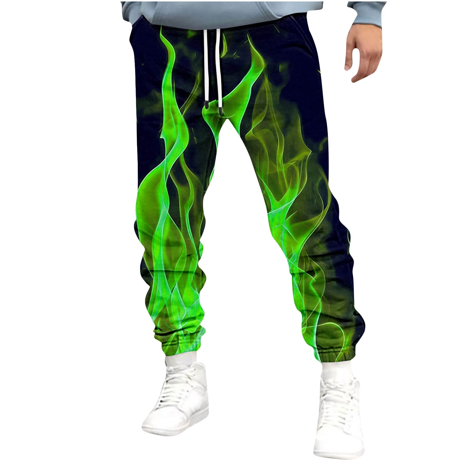 BinBiL Mens Cool Joggers Pants 3D Novelty Casual Sweatpants with ...