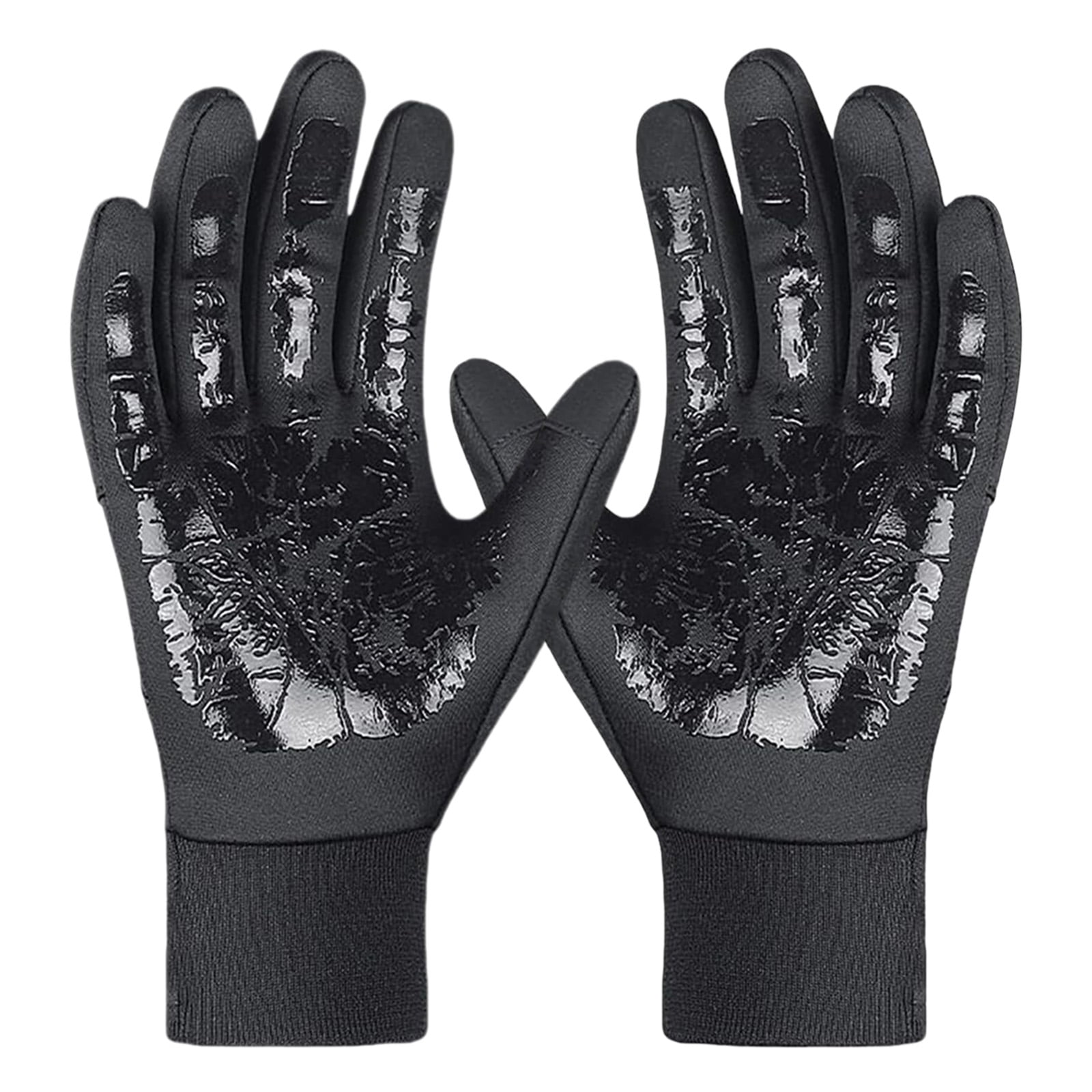 BinKFF Men's Winter Work Gloves, Waterproof Winter Gloves - Touchscreen ...