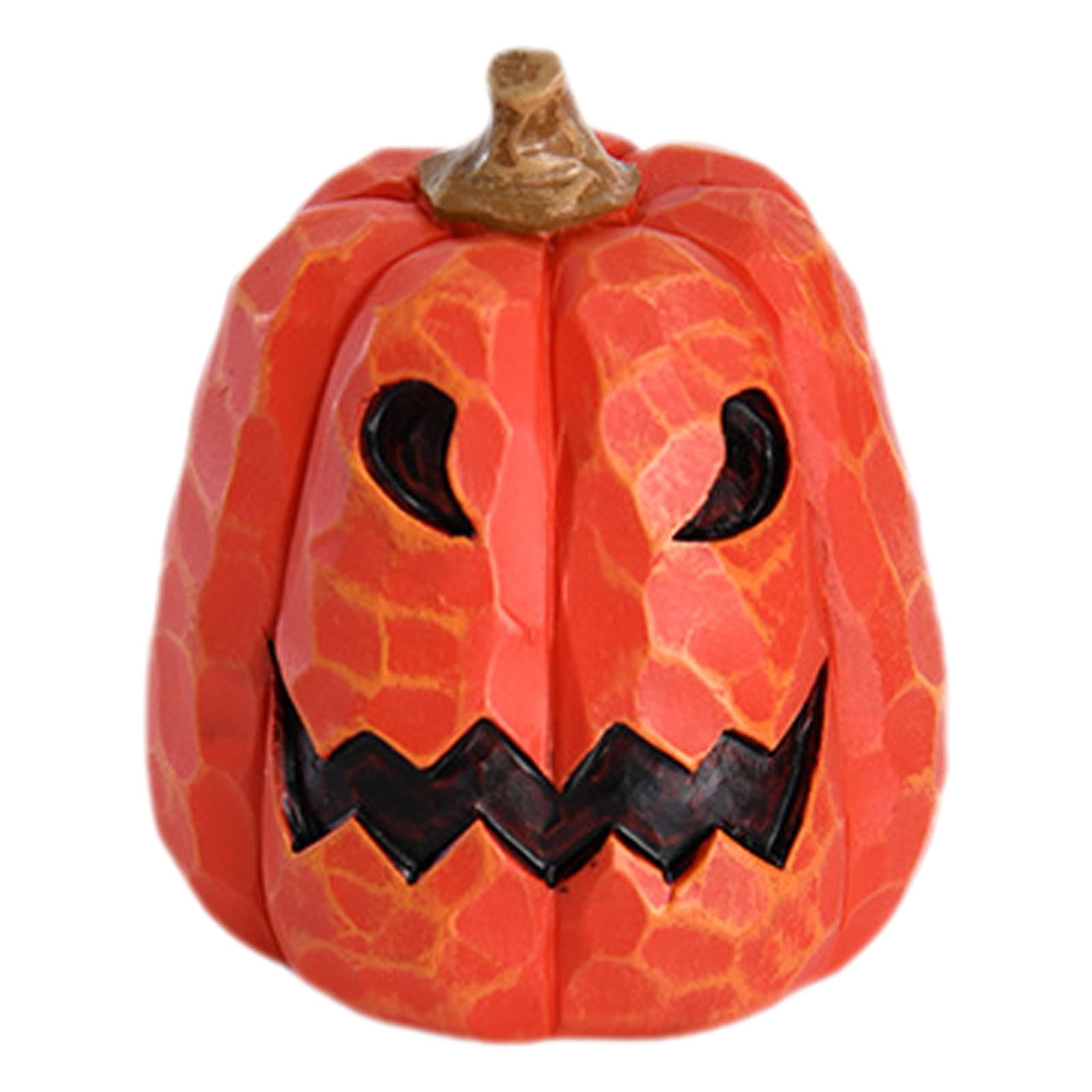 BinKFF Resin Pumpkins for Decorating Fall Halloween Miniature Pumpkin ...