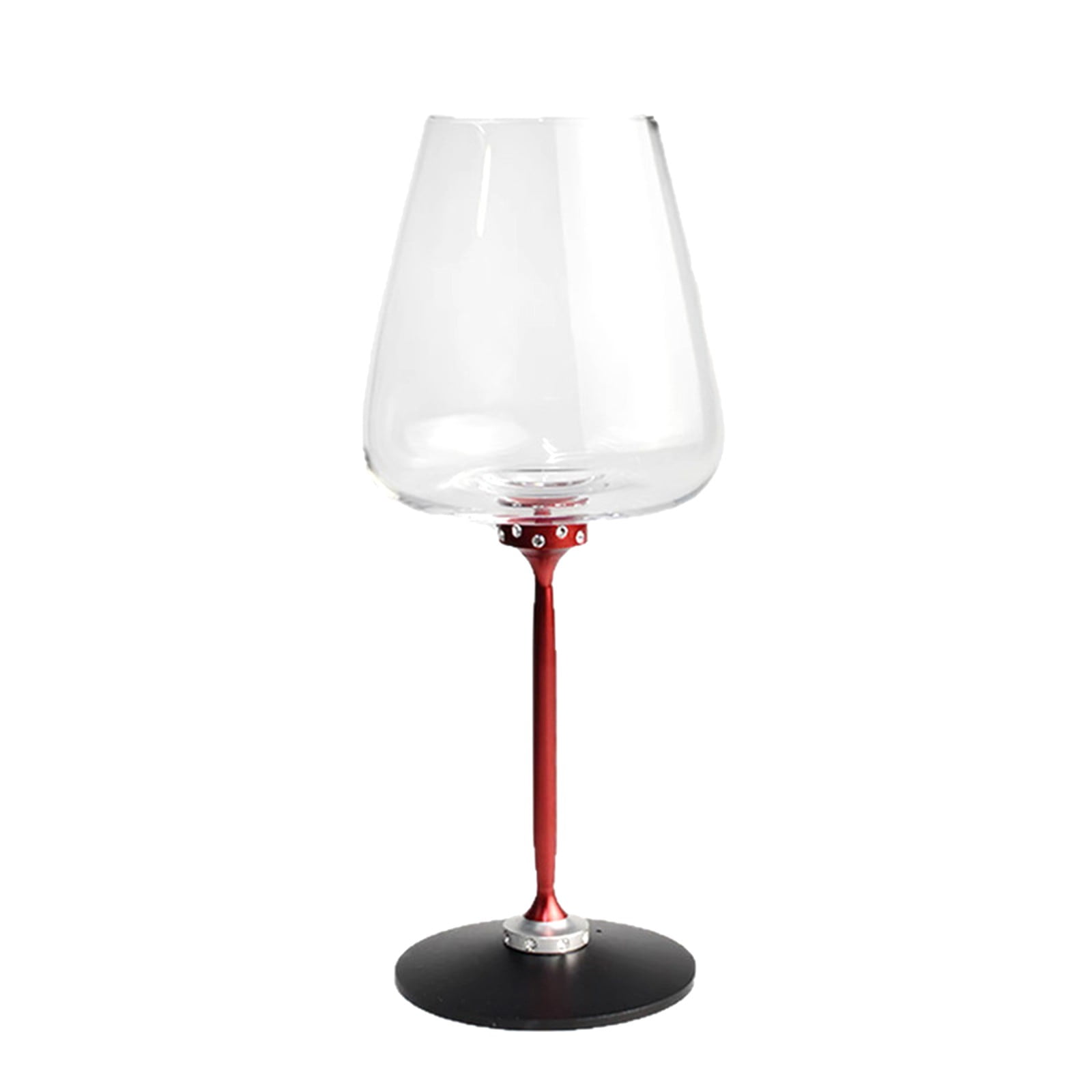 BinKFF Spinning Wine Decanter Glass with Crystals,Creative Rotating ...