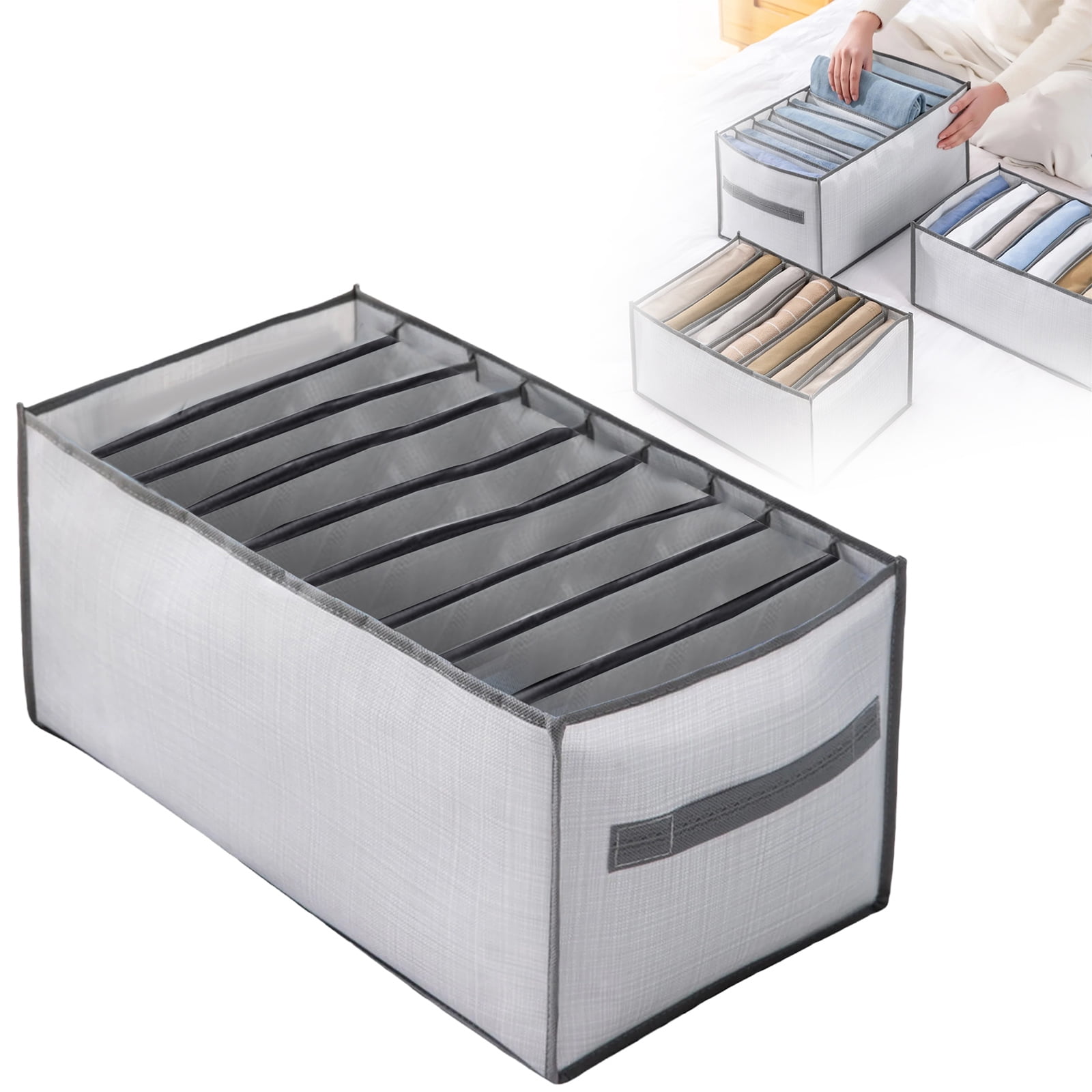 BinKFF Wardrobe Clothes Organizer, Drawer Organizer for Clothing ...