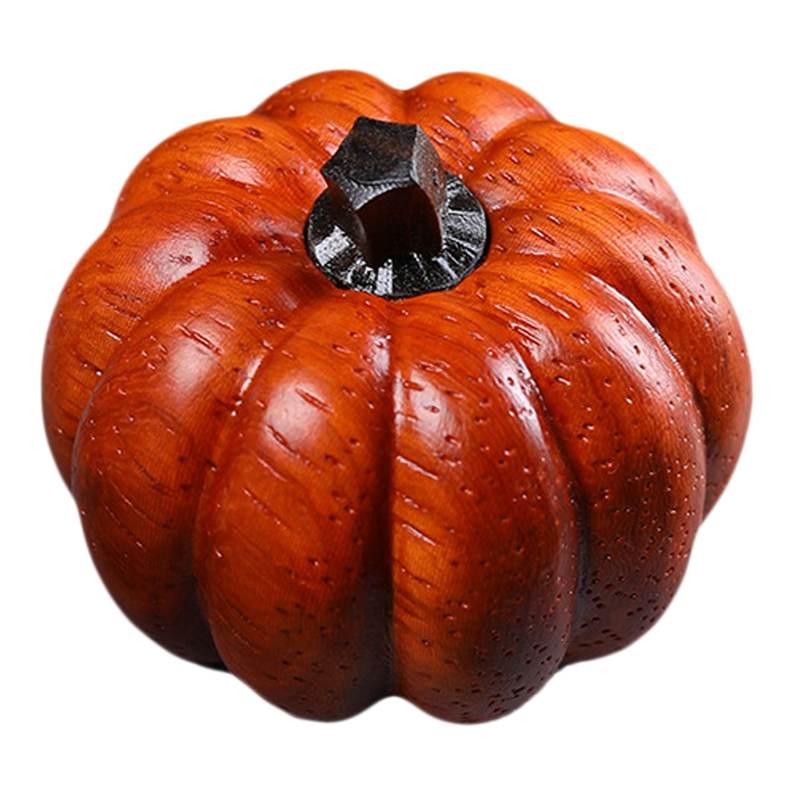 BinKFF Wooden Halloween Pumpkin Decoration, Halloween Decorations ...
