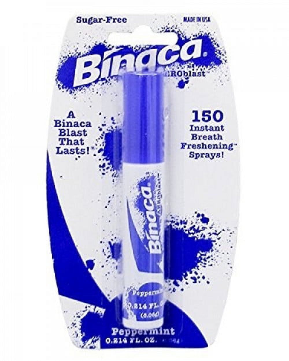 Binaca Breath Spray Peppermint (12 Pack) - Walmart.com