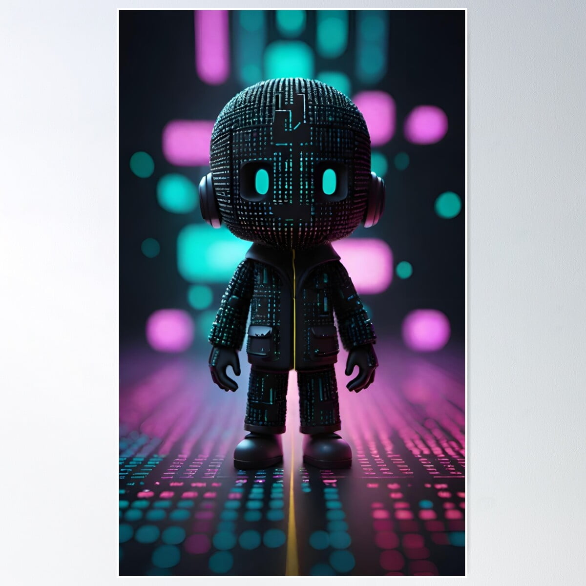 Binary Adventures: Doll In The Kingdom Of Numbers Poster Wall Art ...