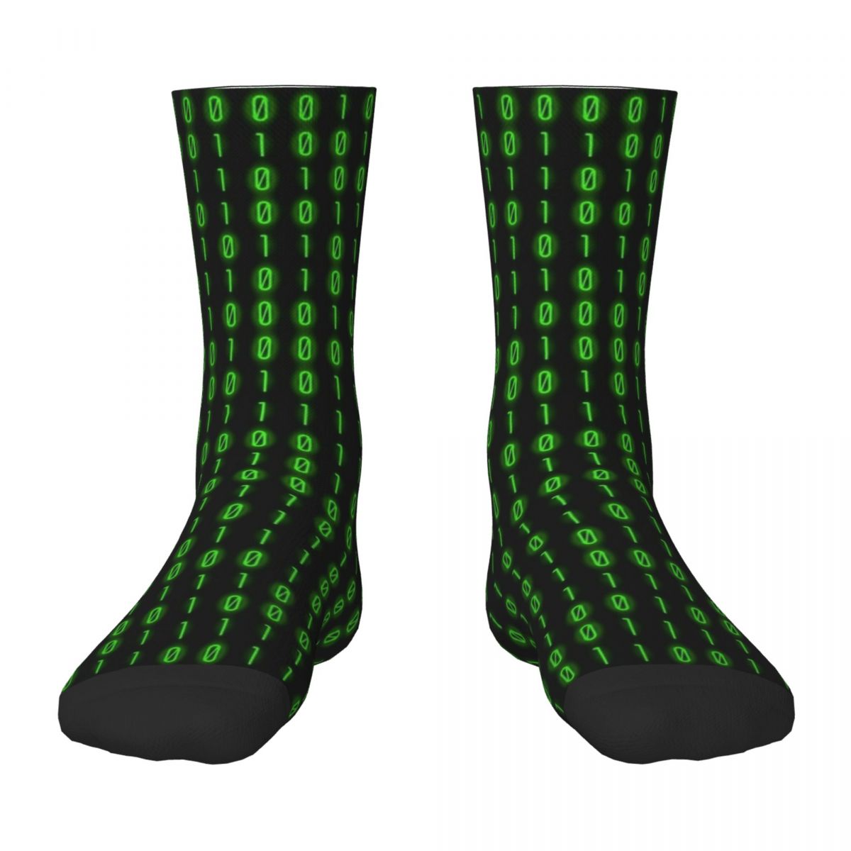 Binary Code Inside Socks Running hockey Socks Women's Men's - Walmart.com