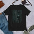 Binary Code Matrix Simulation Programming Coding Art Graphic Tee Shirt ...