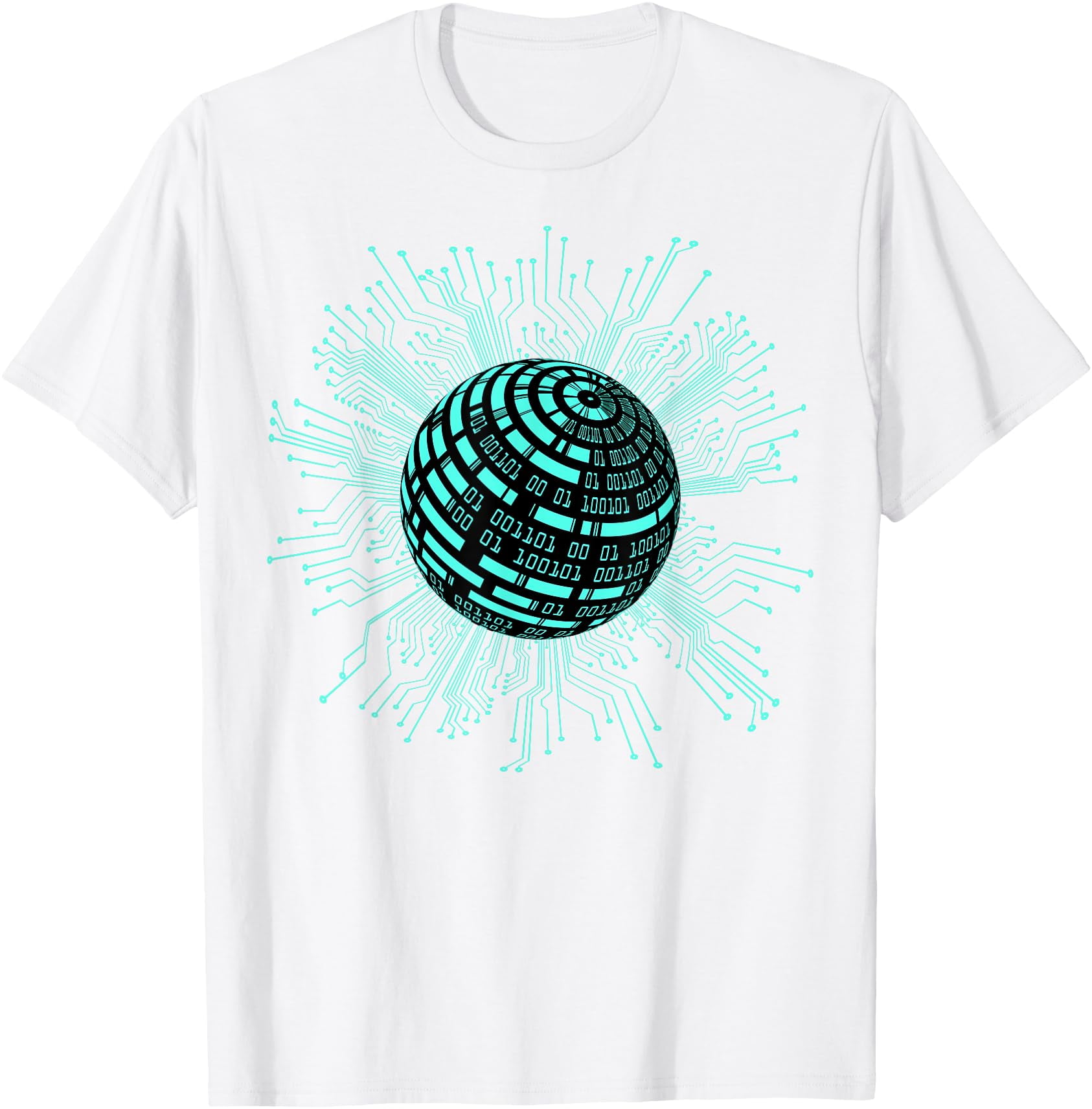 Binary Coding Computer Nerd Geeks Programmer Funny Coding Softstyle Unisex T-Shirt,White Color ...