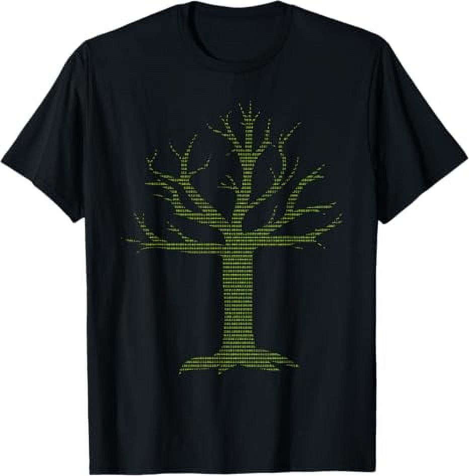 Binary Tree Illustration Computer Coding I Am Programmer Art T-Shirt - Walmart.com