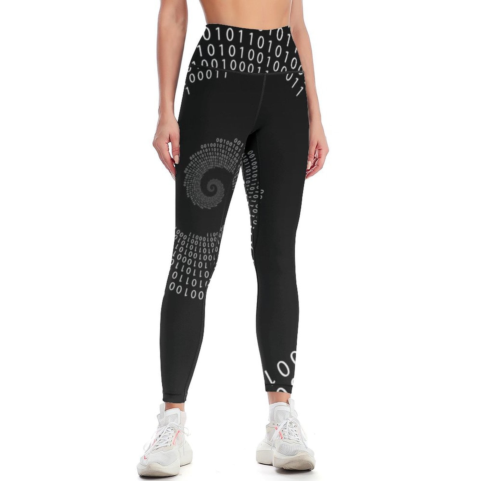 Binary fibonacci sequence spiral. Leggings sports shirts gym gym's ...