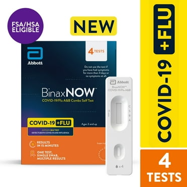 Flowflex® Plus COVID-19 and Flu A/B Home Test - (1 Pack) Flu A&B 3-in-1 ...