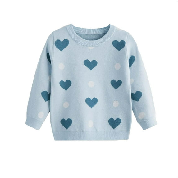 Binbangqi Baby Girl Christmas Sweater Xmas Winter Cute Cartoon Prints ...