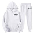 Binbangqi Men Outfits 2 Piece Casual Hoodie and Sweatpants Set Long ...