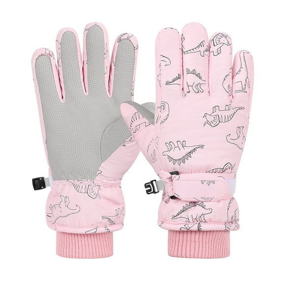 Binbangqi Mittens for Girls 6 Winter Outdoor Kids Boys Girls Snow ...
