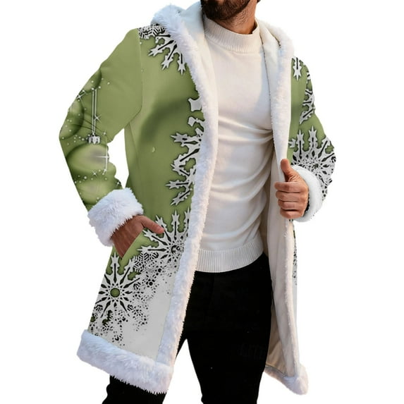 Binbangqi Work Coats for Men Stand Collar Casual Long Down Jacket Soft ...