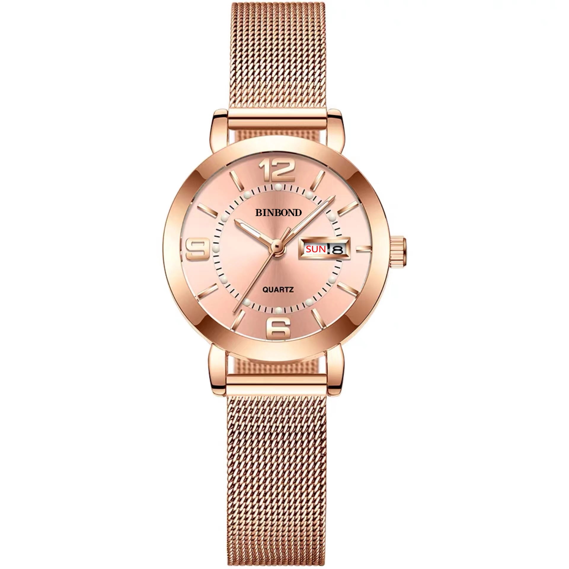 Binbond Quartz Watch Women's Cross-border Live Luminous Waterproof ...