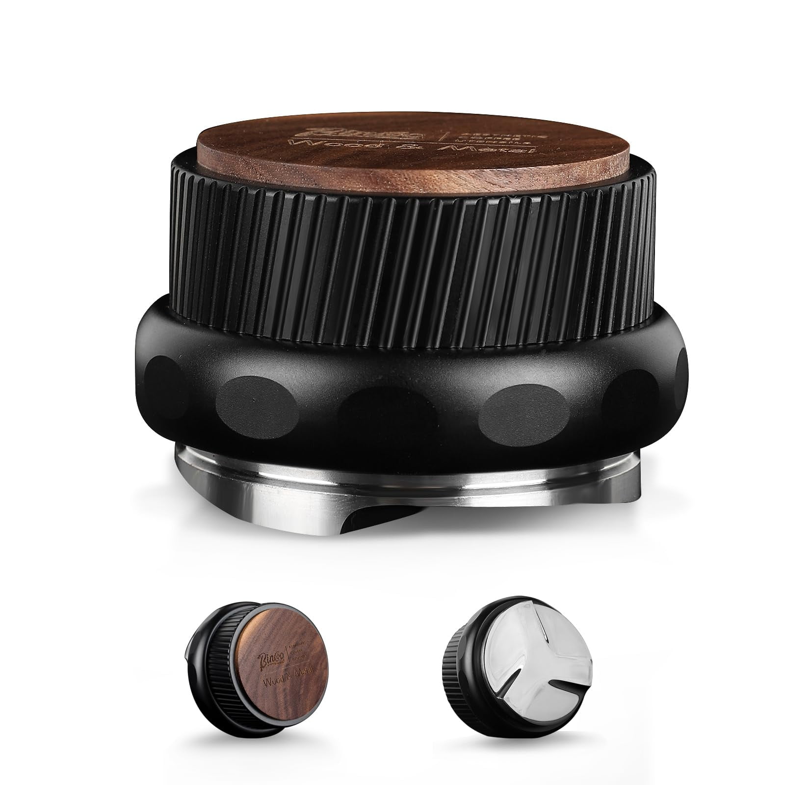 Bincoo 51mm Espresso Distribution Tool,Adjustable Depth Coffee ...