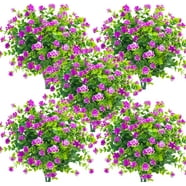 "Artificial Wedding Flower Balls, Large 14.2"" Blue & White Rose ...