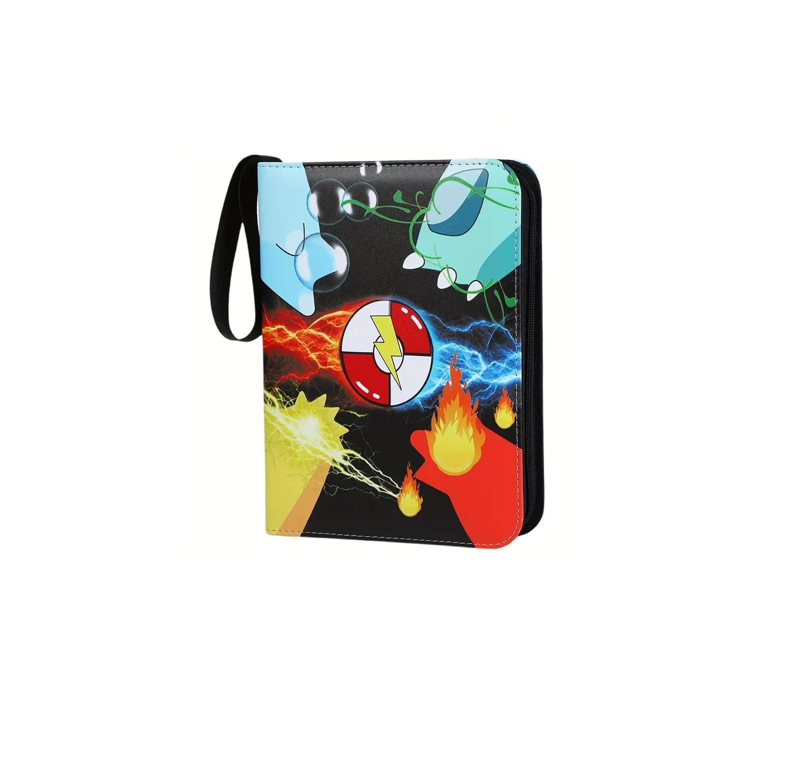 Binder for Cards - Pokémon Trading Card Collectors Album with Zipper ...