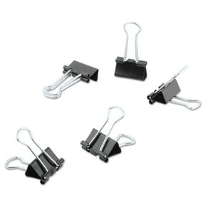 Binder Clips Value Pack, Small, Black/Silver, 36/Box | Bundle of 10 ...