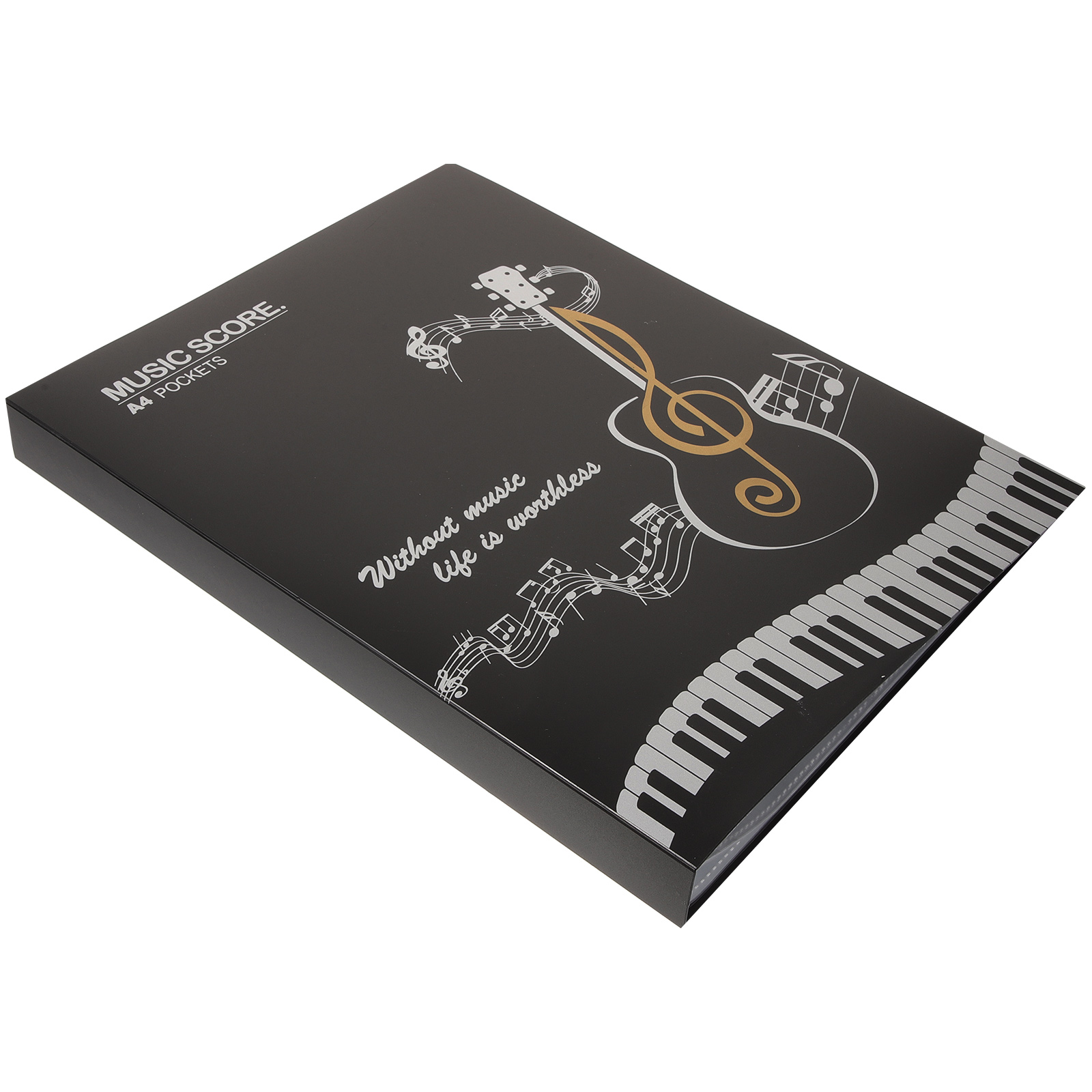 Binder Clips Music File Folder Staff Clip A4 Clip Insert Clip Piano ...